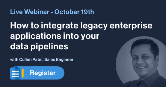 CloverDX Webinar - Integrating Legacy Enterprise Applications To Your ... CloverDX Webinar - Integrating Legacy Enterprise Applications To Your ...